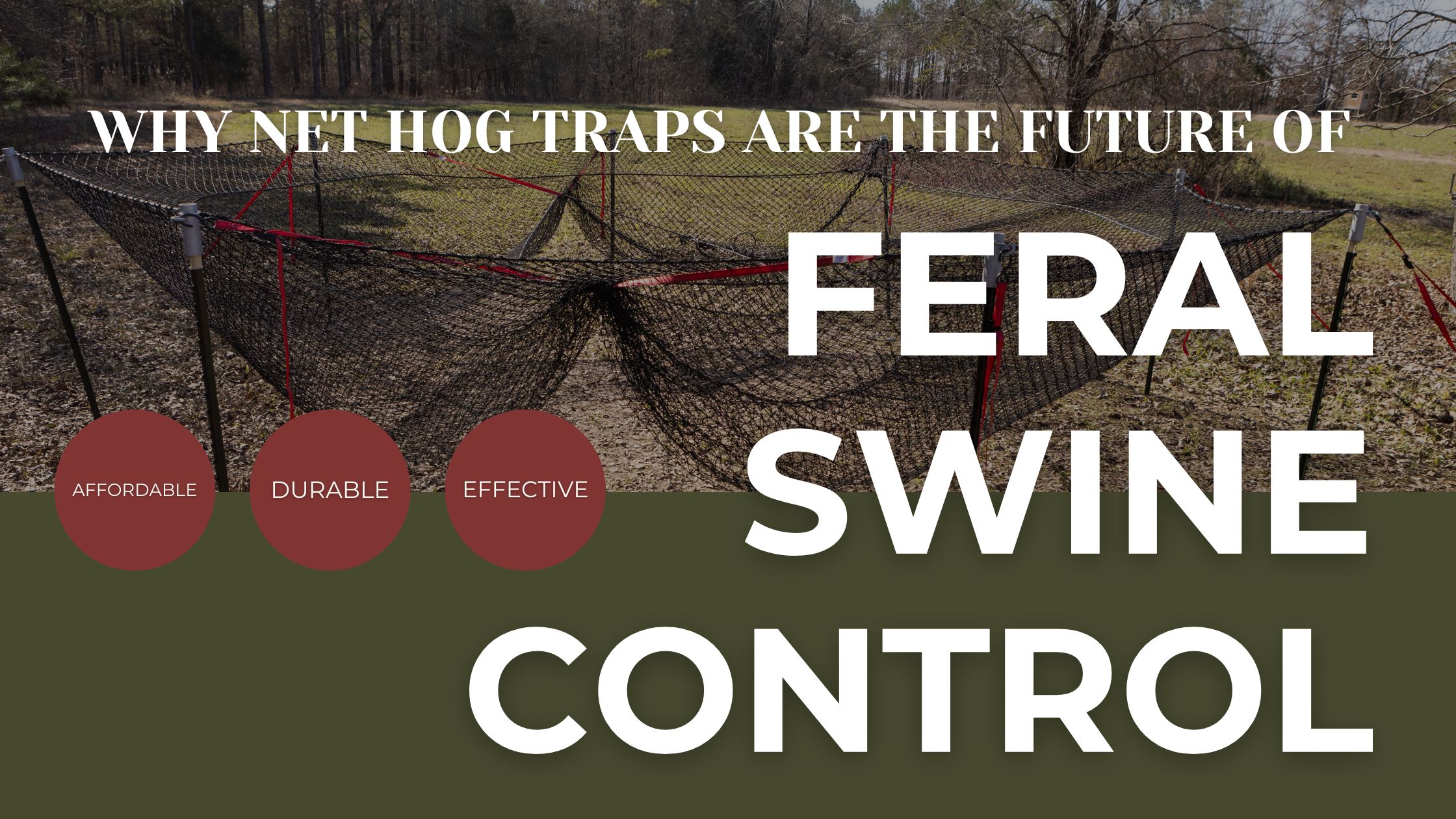 Why Net Hog Traps Beat Metal Traps in 2025